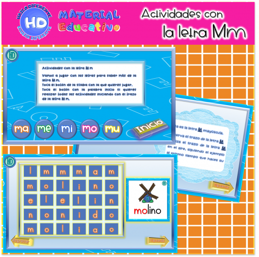 ACTIVIDADES CON LA LETRA M – Hazlo Diferente