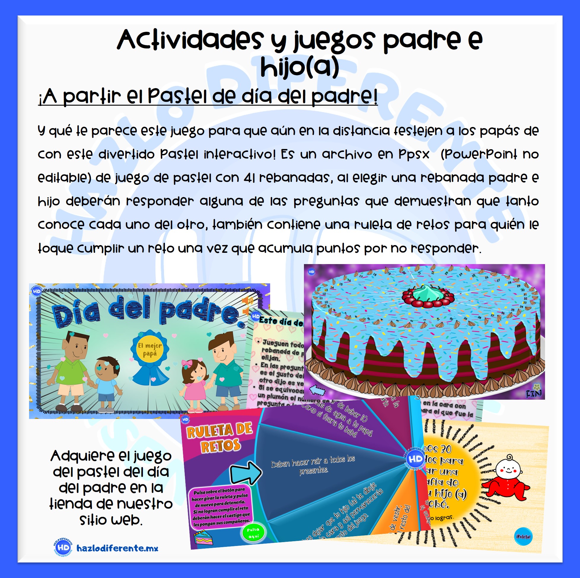 Hazlo diferente con estas actividades para el Día del Padre – Hazlo ...