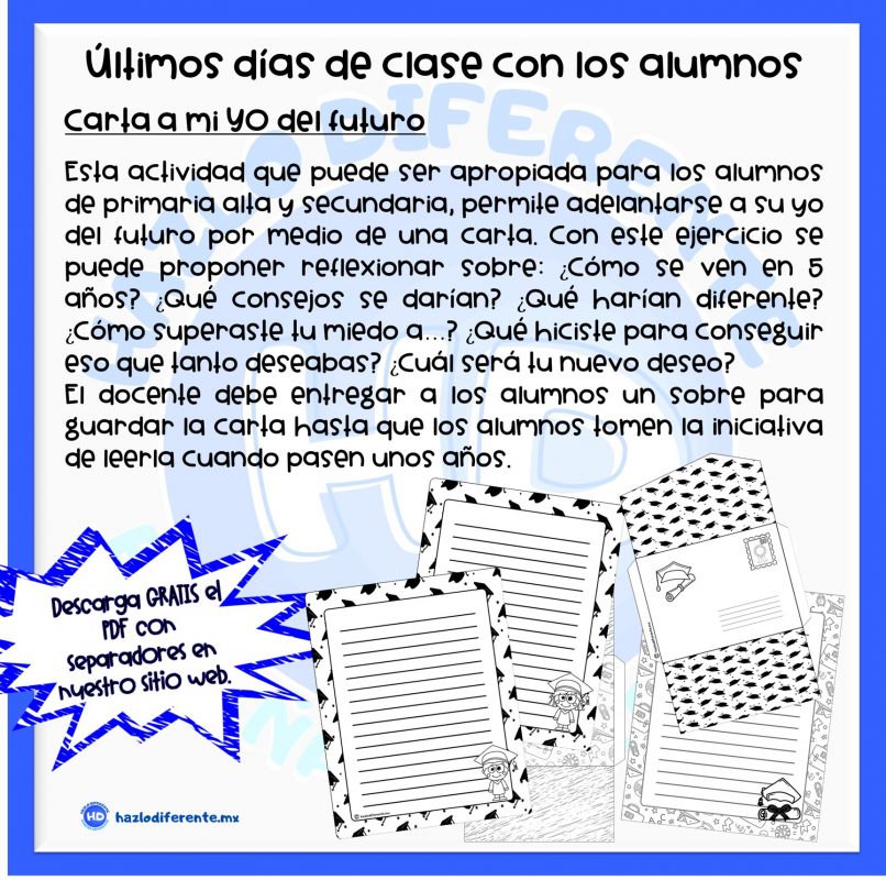 IDEAS PARA FIN DE CURSO – Hazlo Diferente