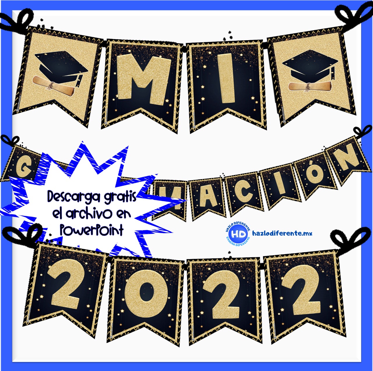 BANNER GRADUACIÓN – Hazlo Diferente
