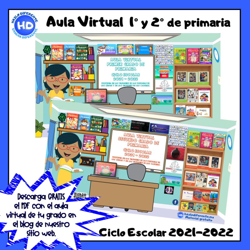 AULA VIRTUAL PRIMARIA 1 y 2 – Hazlo Diferente